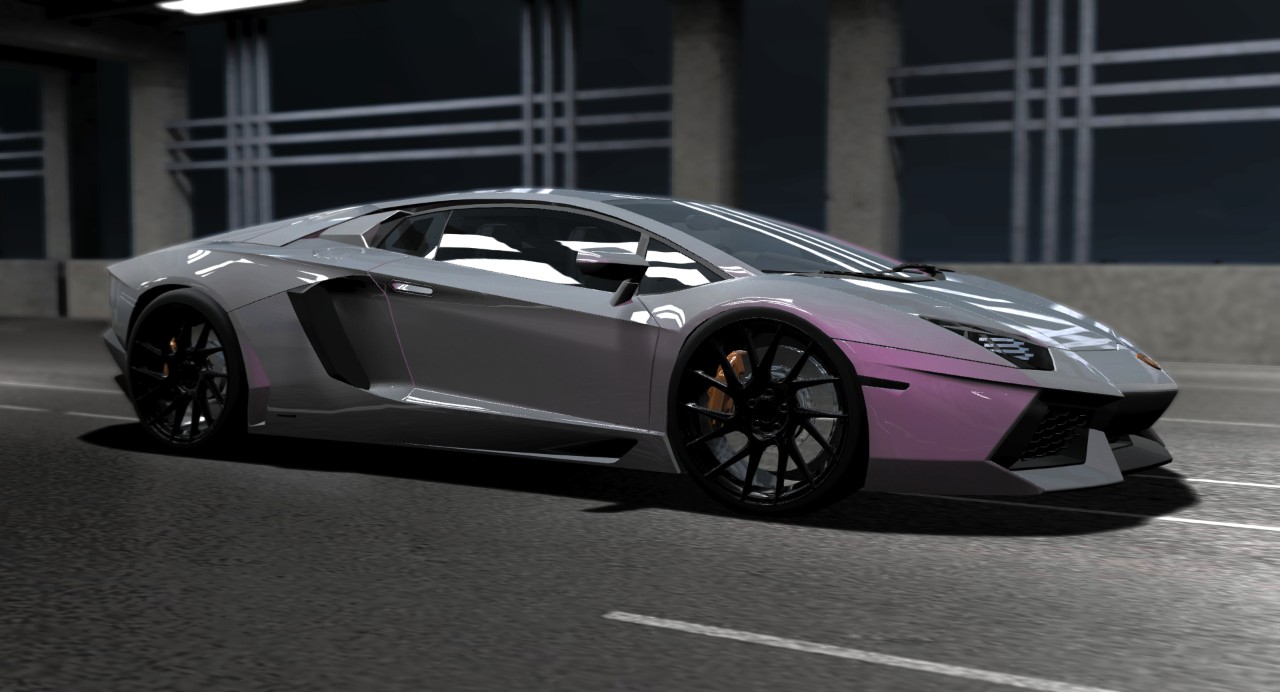 Gloss Dark Grey Red Shift | Aura Vinyl Color Explorer