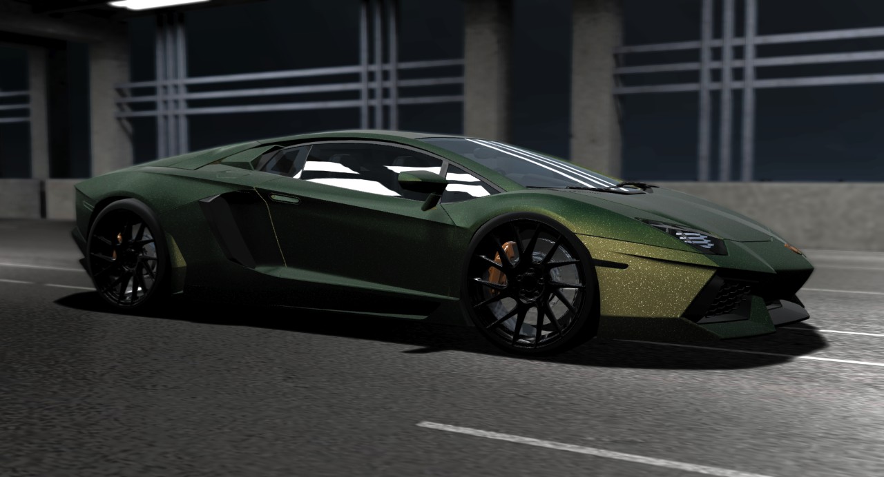 Satin Diamond Forest Green Gold Shift | Aura Vinyl Color Explorer