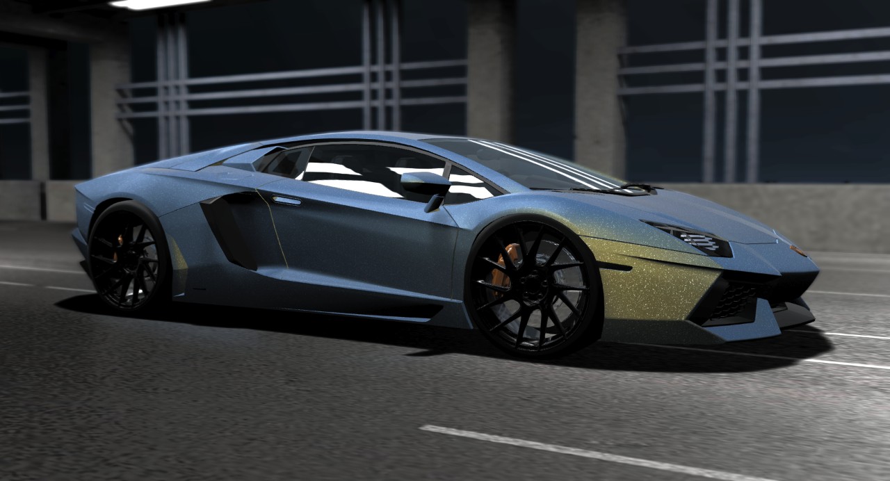 Satin Diamond Robin Blue Gold Shift | Aura Vinyl Color Explorer